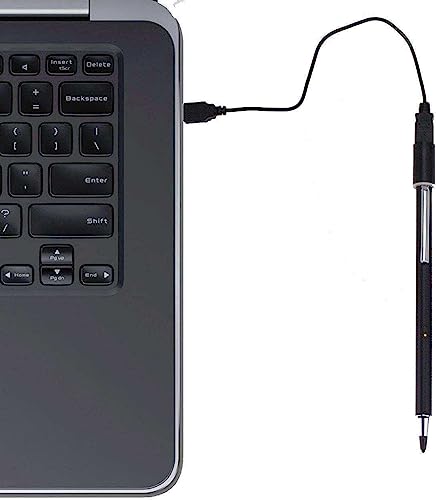 Broonel Black Rechargeable Fine Point Digital Stylus - Compatible with Acer Chromebook Tab D651N 9.7" Tablet