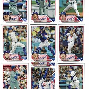 Los Angeles Dodgers / 2023 Topps Dodgers Baseball Team Set (Series 1 and 2) with (21) Cards! ***INCLUDES (3) Additional Bonus Cards of Former Dodgers Greats Orel Hershiser, Pedro Guerrero and Mike Piazza! ***