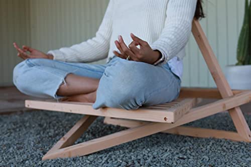 Wooden Meditation Chair