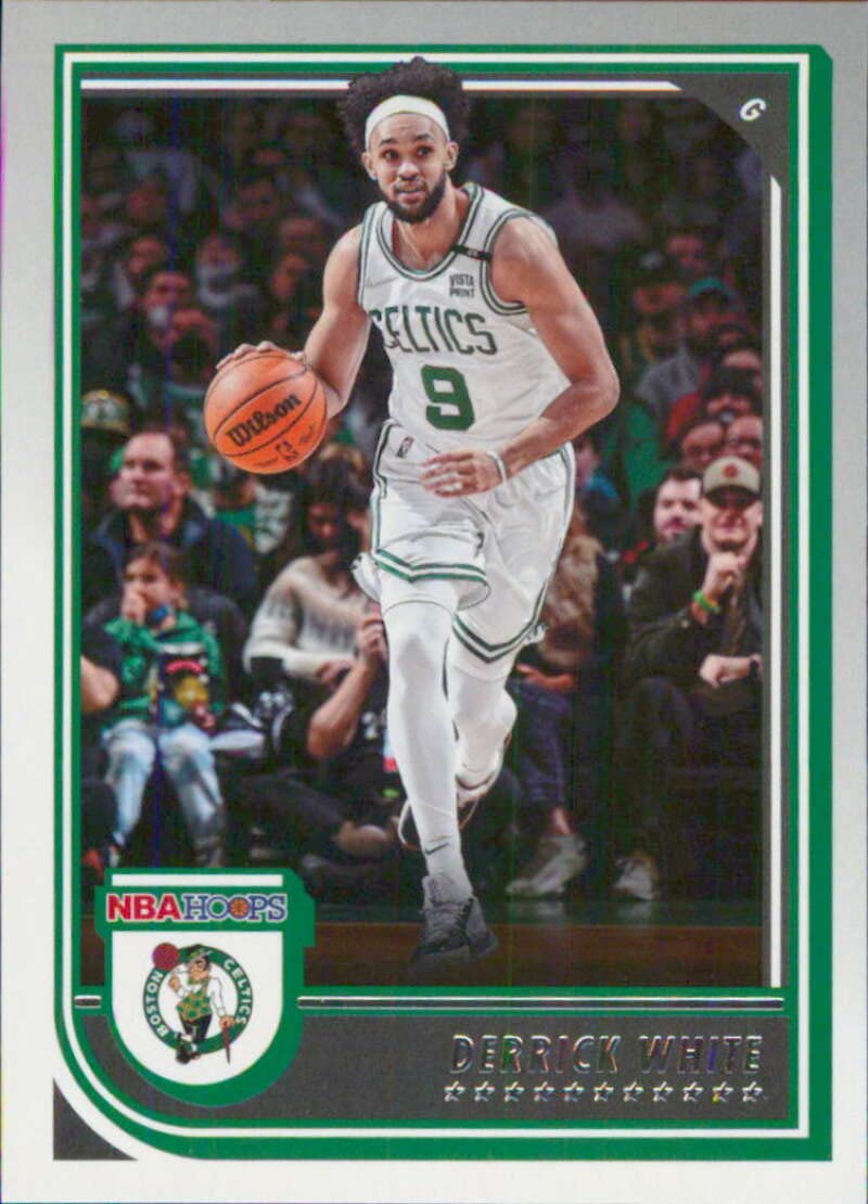 2022-23 Panini NBA Hoops #6 Derrick White NM-MT Boston Celtics Basketball Trading Card NBA