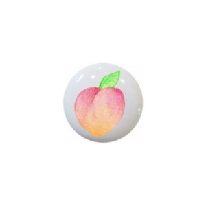 watercolor fruits fruit kiwi peach strawberry avocado pear mango watermelon melon pineapple lemon banana orange apple decorative ceramic dresser drawer pulls cabinet cupboard knobs… (fruit3)