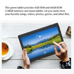 TOPINCN HD Screen Tablet, 2560x1600 2MP Front Tablet Computer 10.1Inch for Working (US Plug)