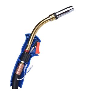 Welding Tool 24KD 250A MIG/MAG Welding Torch Gun 3M/9.84Ft European Connector for Binzel MB 24 Welder Machine Accessories Equipment Tool for Industrial, Farm, or Home Applications.