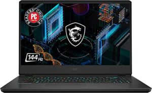 msi gp66 leopard gaming laptop: 15.6" 240hz fhd 1080p, intel core i7-11800h 8 core, nvidia geforce rtx 3080, 32gb ram, 2tb ssd, wifi 6e, per-key rgb, win10, core black