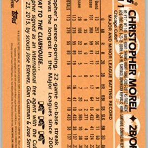 2023 Topps 1988 Baseball #T88-11 Christopher Morel RC Rookie Chicago Cubs Baseball Trading Card