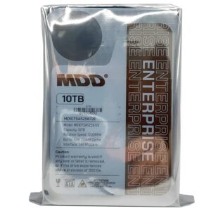 MDD 10TB 7200RPM 256MB Cache SAS 12.0Gb/s 3.5inch Internal Enterprise Hard Drive (MDD10TSAS25672E) - 5 Years Warranty (Renewed)