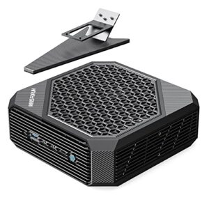 minisforum neptune series hx99g mini pc amd ryzen 9 6900hx desktop computer, ddr5 32gb ram+1tb ssd, 2x hdmi & 2x usb4 quad outputs, amd radeon rx 6600m discrete graphics small pc