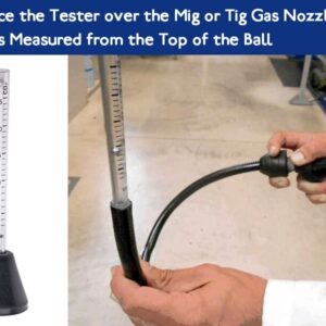 Argon Co2 Gas Flow Meter Measuring Tester Flowmeter Tester For Mig For Welder Tig For Welder