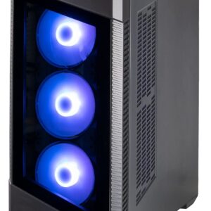 MPG Velox by MSI Gaming Desktop (NVIDIA GeForce RTX 3080 (~ 4070), Intel 8-Core i7-11700F Processor, 32GB DDR4 RAM, 512GB NVMe SSD + 3TB HDD, Windows 11 Home) Gamer PC Computer