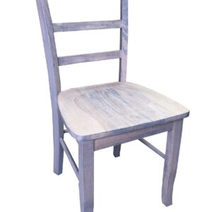 Ladder Back Chairs (Black)