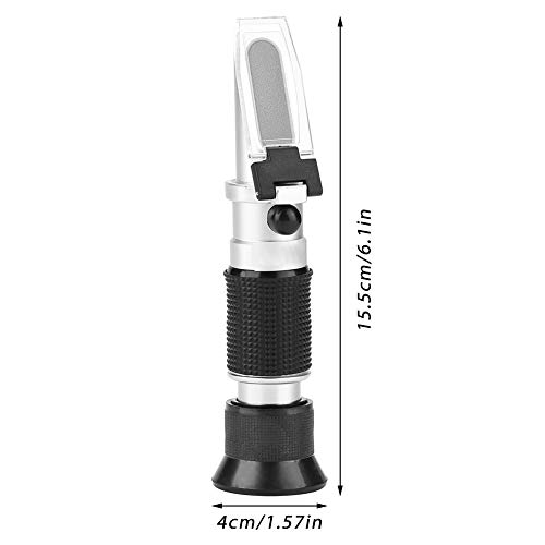 Tnfeeon Honey Refractometer, Sturdy Multipurpose Refractometer for Honey Lightweight for Bee Keeping Supplies