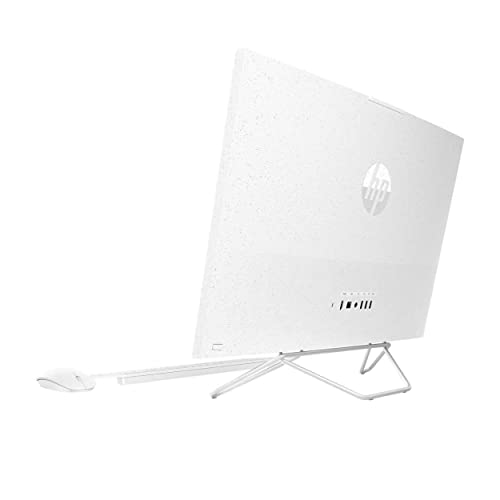 HP All-in-One 27-Inch Full HD IPS Touchscreen Display 12th Gen Intel Core i7-1255U 32GB RAM 1TB SSD Win 11 Home PC (Starry White, Renewed)