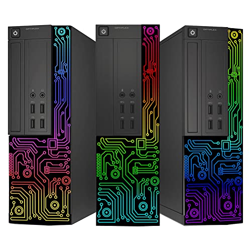 Dell OptiPlex RGB Desktop Computer PC, Intel Core i7 up to 3.8GHz, GeForce GT 1030 2G, 16G RAM, 512G SSD, 24 inch Gaming Monitor, RGB Keyboard Mouse, RGB Speakers, RGB Headset, WiFi, W10P64 (Renewed)