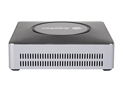 Zignbox GL01V2-PLUS Fanless Mini PC Intel Celeron N4000 Processor Up to 2.6GHz 8GB RAM 120GB SSD Dual HDMI Dual LAN Windows 10 Pro