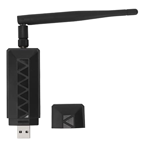 Septpenta AR9271 USB WiFi Adapter, WiFi Dual Band Network Adapter with 2.4Ghz / 150Mbps Transmission, Wear Resistant and Durable Supports for Win Xp for Win7/Win8/Win10 for Linux