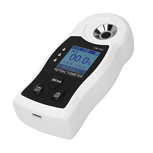 Refractormeter, Sugar Tester Easy to Use Sensitive Response for Farmer for Food for Fruit Sugar