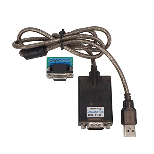 VINGVO USB2.0 to RS485 RS422, USB2.0 to RS422 Adapter 512 Byte RX Handshake Protocol for Laptop