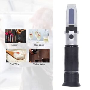 Wine Refractometer Easy Operation Portable 1% Accuracy Brewing Refractometer Wide Application for Measurement