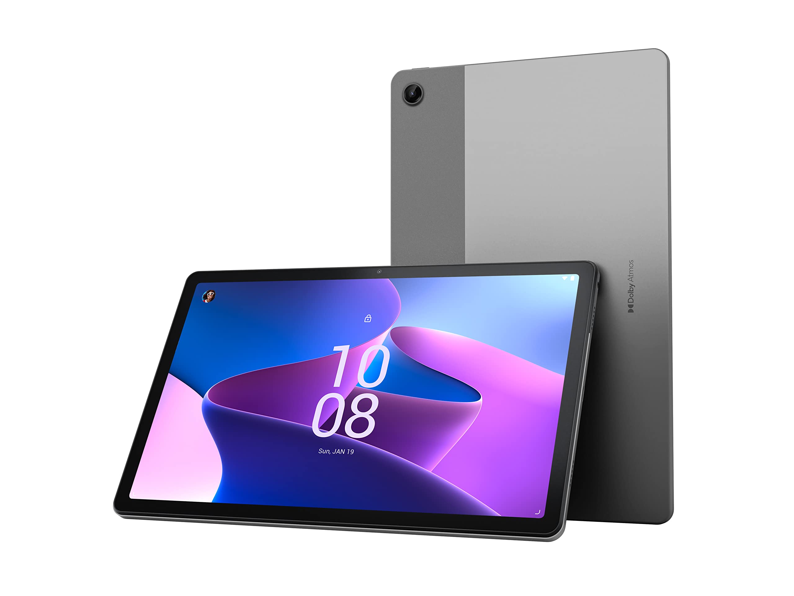 Lenovo Tab M10 Plus (3rd Gen) - 2022 - Long Battery Life - 10" FHD - Front & Rear 8MP Camera - 4GB Memory - upto128GB Storage - Android 12 or Later (Renewed)