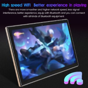 Android 10.0 Tablet, 10 inch Smart Tablet 2+16GB ROM 8 Core WiFi 0.3MP+2MP Dual Camera Game Tablet Best for Adults Working Childrens School Learning Birthday Gift