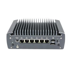 hunsn micro firewall appliance, mini pc, opnsense, vpn, router pc, intel core i5 10210u, rx10, aes-ni, 6 x 2.5gbe i225-v b3, hdmi, dp, com, sim slot, tpm2.0, 4g ram, 32g ssd