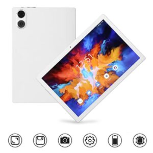 10.1in Tablet for Android 11.0-4G LTE Mobile Callable Smart Tablet, Support 2.4/5G WiFi, 8+128GB 8+20MP 1920x1200 MT6755 8 Core CPU 8800mAh (White)