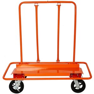 heavy duty drywall sheet cart panel dolly load capacity orange