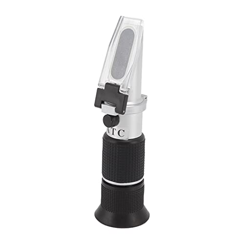 Sugar Content Hydrometer, Accurate Brix Meter Refractometer Portable Efficient 0‑80% for Home for Sugary Drink