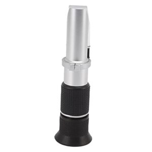 uxsiya refractometer meter, clear display brix ethanol refractometer high accuracy adjustable eyepiece for food industry