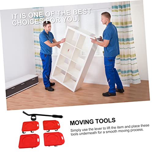 PLAFOPE 1 Set Moving tools appliance furniture moving device multitools furniture carrier furniture moving kit furniture sliders furniture lifter mover tool abs moving wheel roller