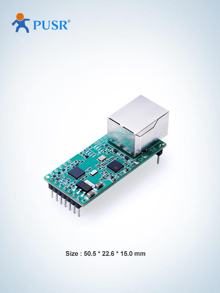 PUSR (Price for 4 Pcs) Serial to RJ45 Module UART TTL to Ethernet TCPIP Converter Support DHCP and DNS USR-TCP232-T2