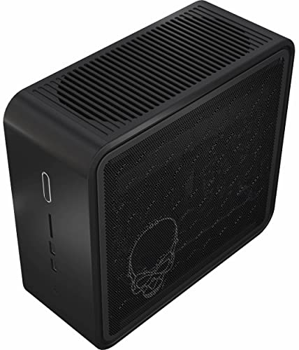 Intel NUC BXNUC9i5QNX1 Home & Business Mini Desktop i5-9300H 4-Core, 64GB RAM, 2x4TB PCIe SSD RAID 1 (4TB), UHD 630, WiFi, Bluetooth, HDMI, USB 3.1, SD Card, Black, Win 11 Pro