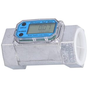 Turbine Flow Meter, 35?200L/Min Flow Range High Accuracy Digital Turbine Flow Meter Practical for and Medicine