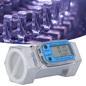 Turbine Flow Meter, 35?200L/Min Flow Range High Accuracy Digital Turbine Flow Meter Practical for and Medicine