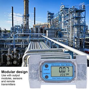 Turbine Flow Meter, 35?200L/Min Flow Range High Accuracy Digital Turbine Flow Meter Practical for and Medicine