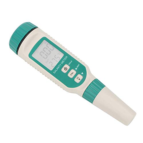 Deosdum Smart Sensor AR8012 Electronic Salinity Meter Portable Digital Salinity Meter with LCD Display