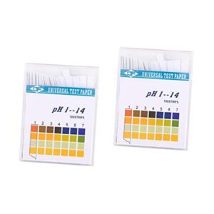 ultechnovo 200 pcs ph test paper ph sticks ph testing quality test strip ph level test kit ph monitoring paper drinking water test paper spa kits universal test paper food body