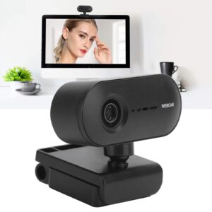 Heayzoki USB Webcam,Camera USB HD Rotating Webcam Builtin Noise Microphone for Win7/Win8/Win10 50Hz C7,Plug and Play, Convenient and Quick to Use