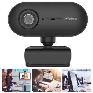 Heayzoki USB Webcam,Camera USB HD Rotating Webcam Builtin Noise Microphone for Win7/Win8/Win10 50Hz C7,Plug and Play, Convenient and Quick to Use