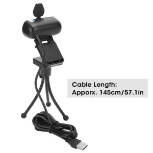 Zyyini Bindpo Computer Camera,1080P Laptop Desktop Camera USB DriveFree PC Webcam with Microphone Mini Tripod for Video Conference, Video Chat