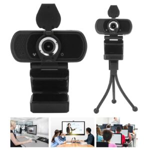 Zyyini Bindpo Computer Camera,1080P Laptop Desktop Camera USB DriveFree PC Webcam with Microphone Mini Tripod for Video Conference, Video Chat