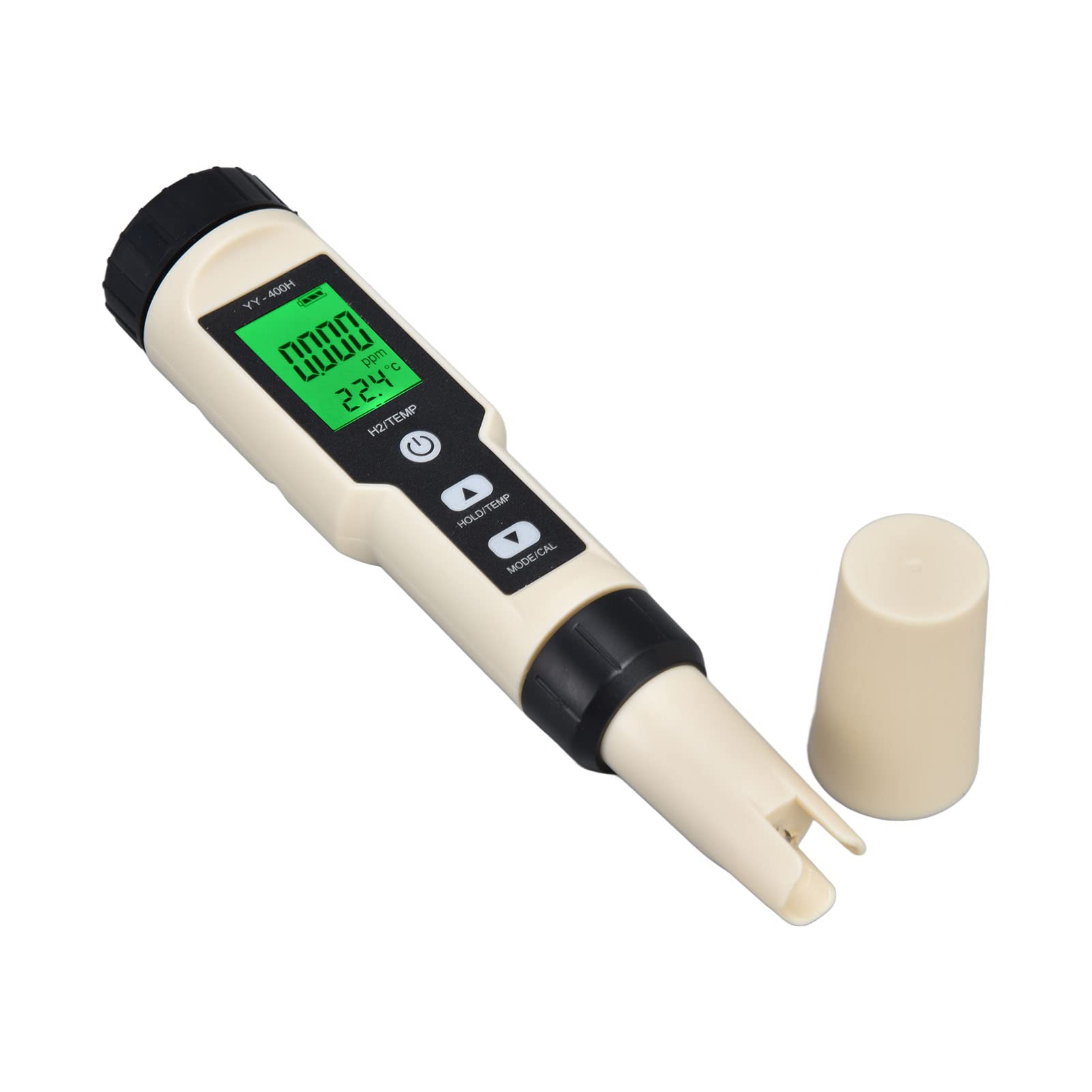 Digital Hydrogen Meter High Accuracy Water Quality Pen Tester for Drinking Water Hydroponics Aquariums Swimming Pool