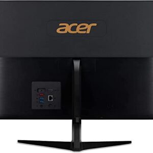 acer 2022 23.8" FHD IPS All-in-One AIO Desktop PC Intel 6-Core i3-1215U UHD Graphics 32GB DDR4 RAM 2TB SSD WiFi AX BT RJ45 USB-C Webcam HDMI Windows 11 Pro Wireless KB and Mouse w/RE USB