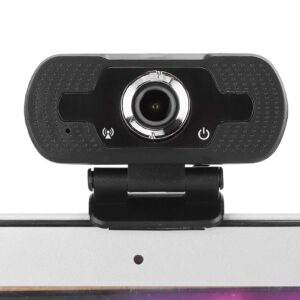 Zyyini Bindpo Computer Camera, 1080P Webcam Camera USB 2.0 PC Camera Plug and Play with Microphone for Online Conference, Video Calling