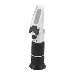 jeanoko brix refractometer high accuracy refractometer 0鈥?2 brix 0鈥?40 fruit wine 0鈥?7 baume scale display concentration meter