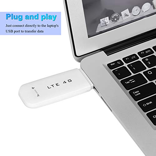 4G LTE USB WiFi USB Network Adapter Portable WiFi for Laptop Desktop PC Computer, Wireless WiFi Signal Receiver Modem Stick Mini Hotspot (with WiFi)