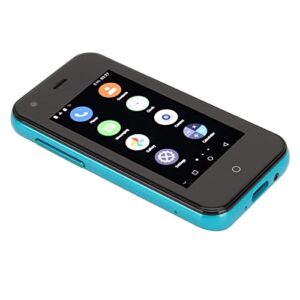 3g smart phone, 1gb ram 8gb rom mini cell phone 700 mah battery support 2.4g wifi multi language support bluetooth for daily (blue)