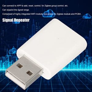 Signal Amplifier 2.4G, WiFi Repeater Signal Amplifier, Simple Structure Low Power Consumption WiFi Extender for Smart Home Control, Easy for Control