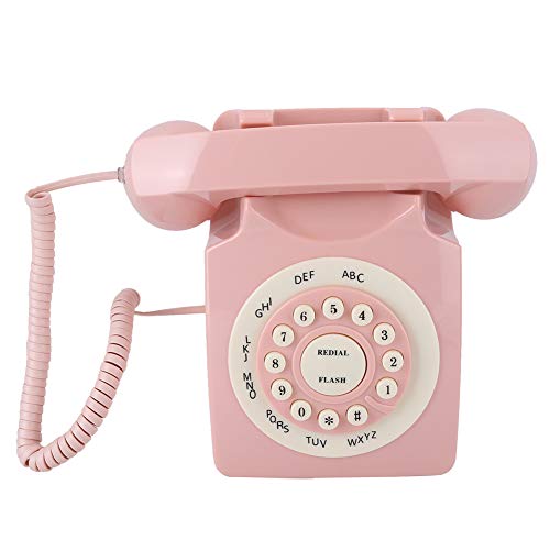 Antique Telephone, High‑Definition Call Quality Stable Signal Vintage Landline Telephone for Home for Office