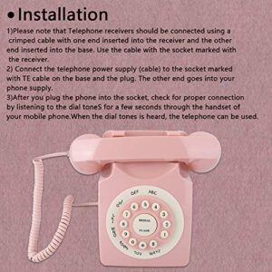 Antique Telephone, High‑Definition Call Quality Stable Signal Vintage Landline Telephone for Home for Office